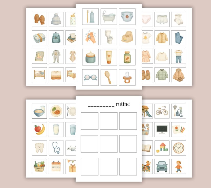 Piktogrammer - Skab trygge rutiner